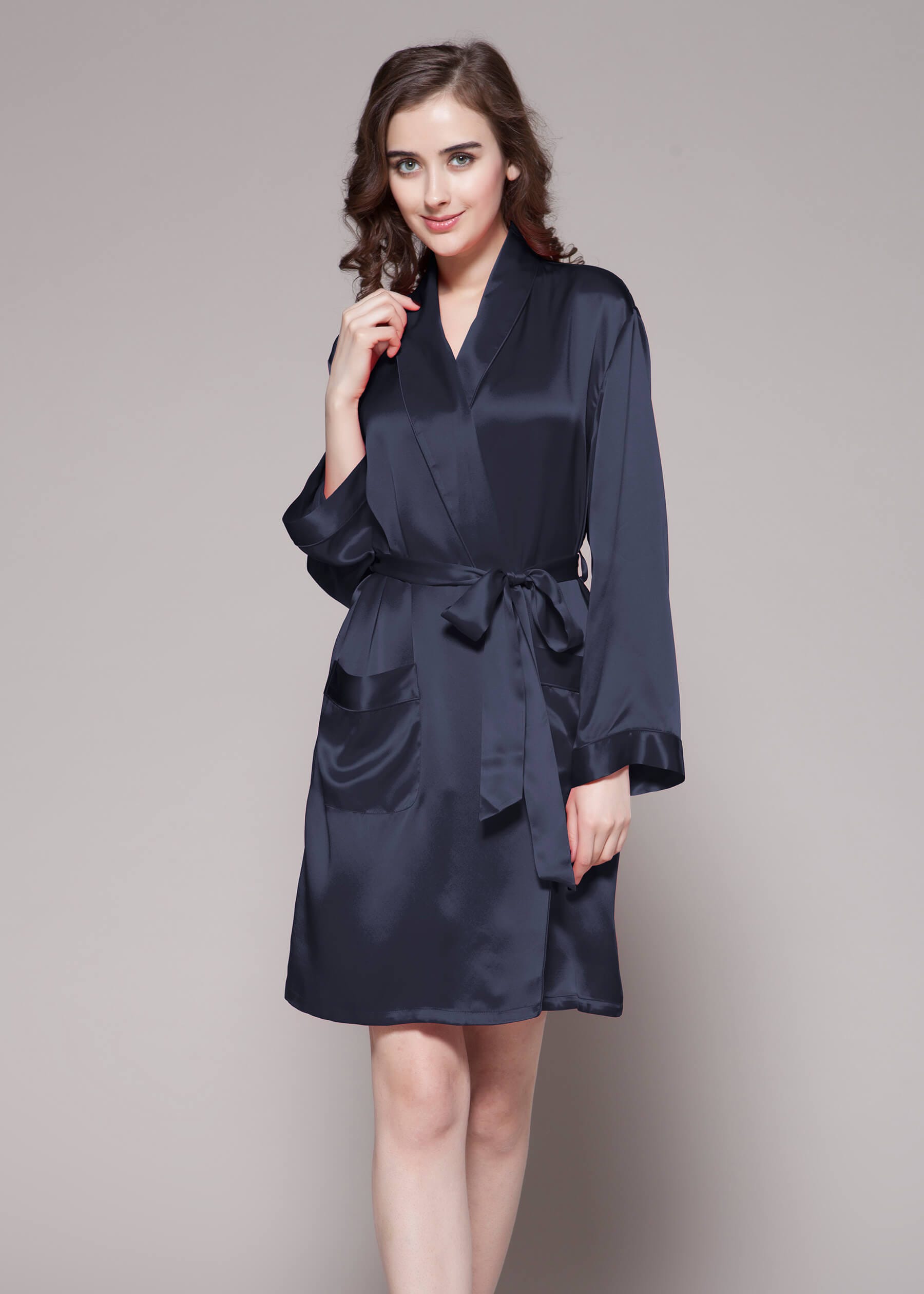 Women's Silk Robe and Dressing Gown Set At Lilysilk UK